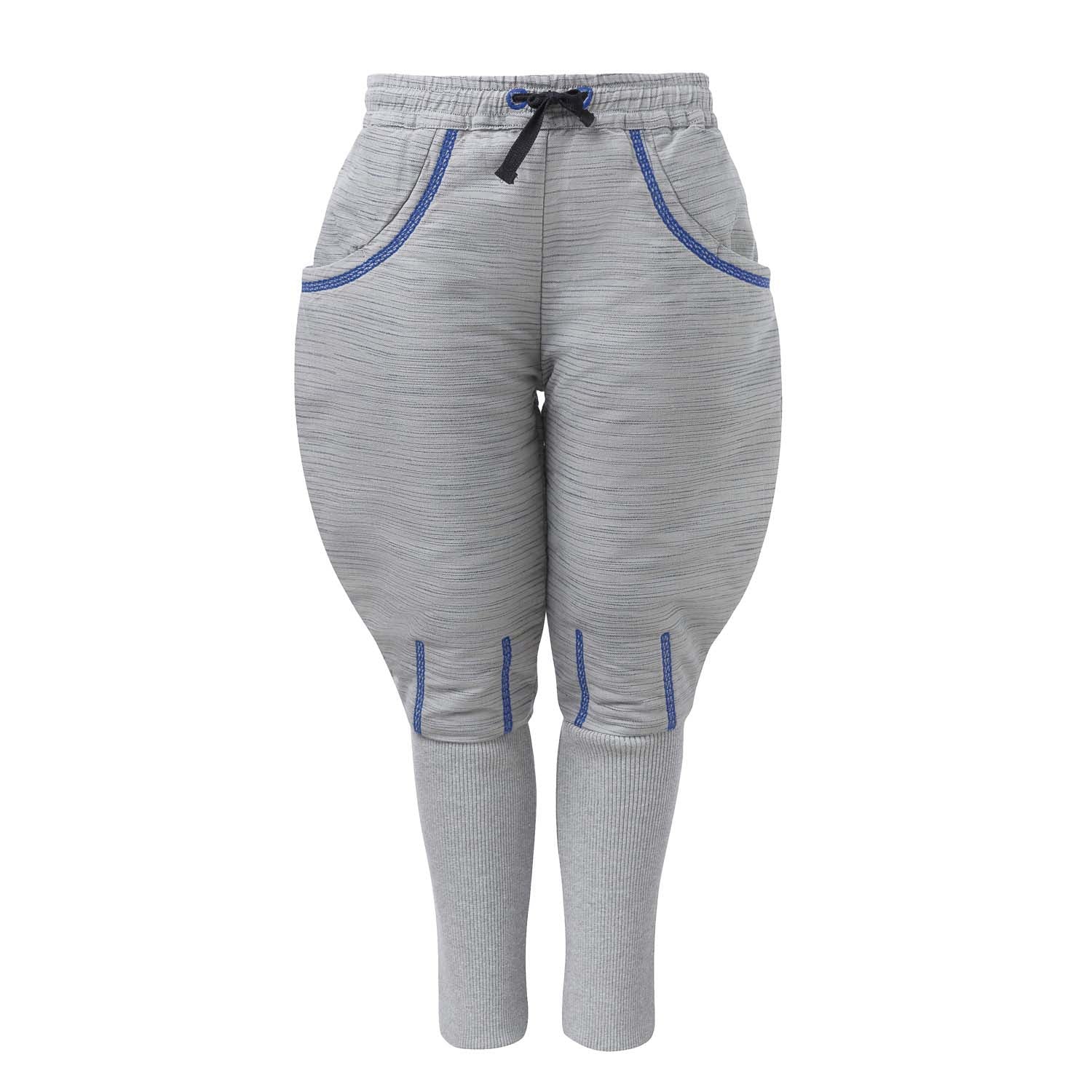 VEGAN Padded Breeches with Embroidery 100% Organic Cotton